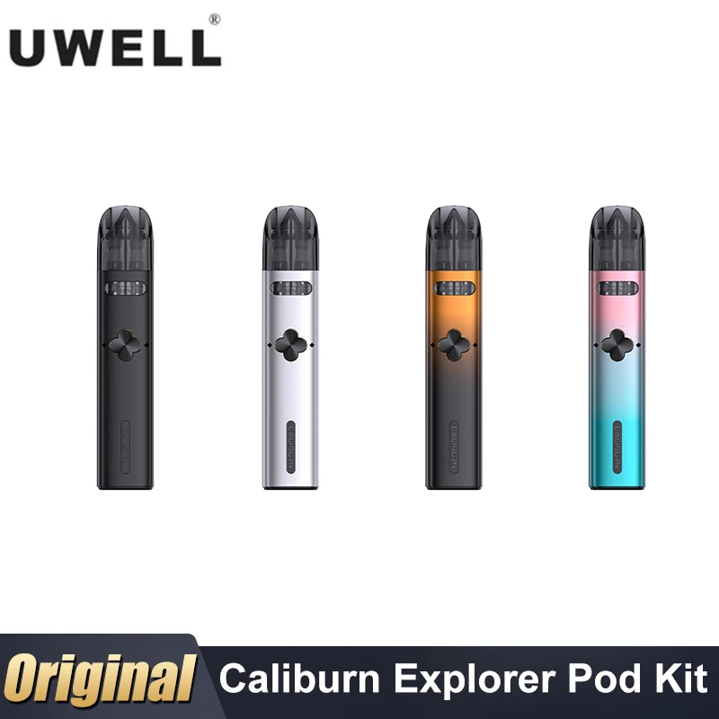 Original-Uwell-Caliburn-Explorer-Pod-System-Kit-Vape-32W-1000mAh ...