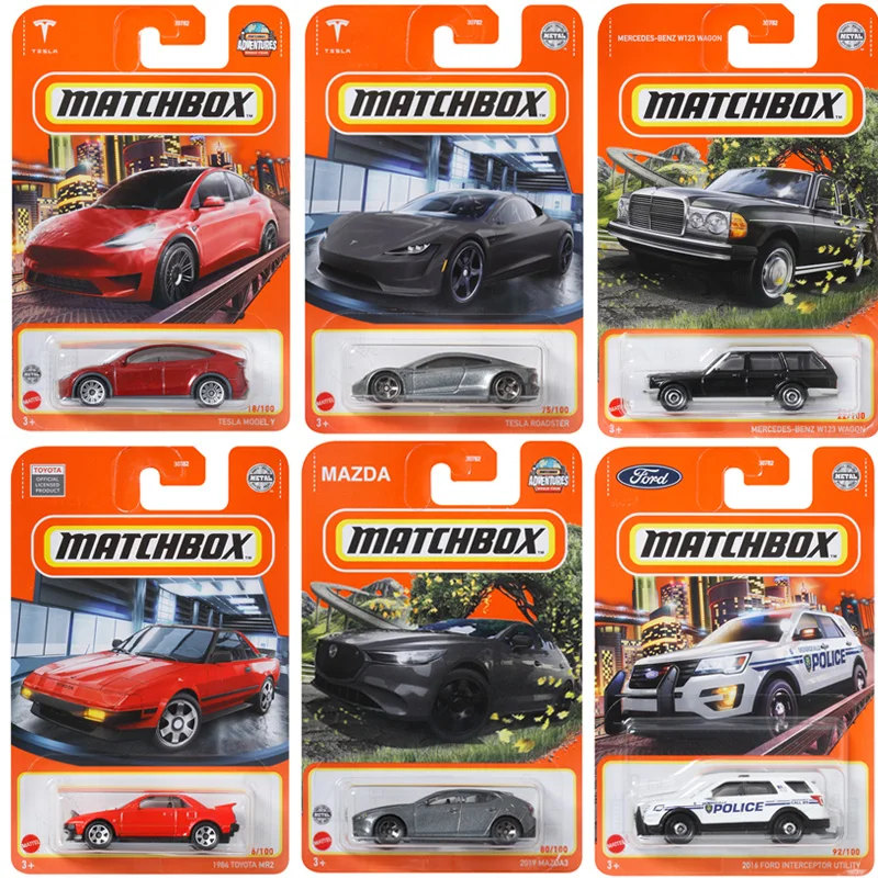 Original Matchbox Alloy Metal Car Pickup 1/64 Toyota Mazda Benz Wagon ...