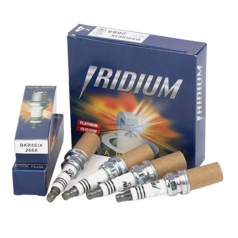 4pcs BKR8EIX 2668 Iridium Spark Plug for Audi for Volkswagen A3 A4 A5 ...