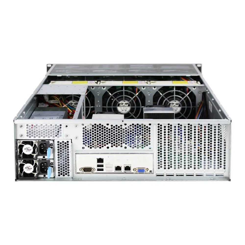 New 2U 4Bay Hotswap Rack Mount Server Case With Flexible