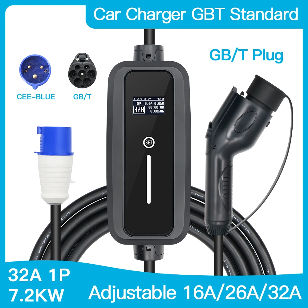 EV-Car-Charger-GBT-Standard-Plug-32A-Single-Phase-7-2KW-With-5-Meters ...