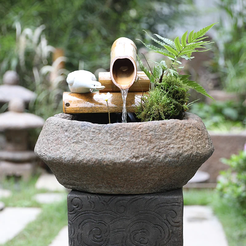 Bamboo Pond Fountain