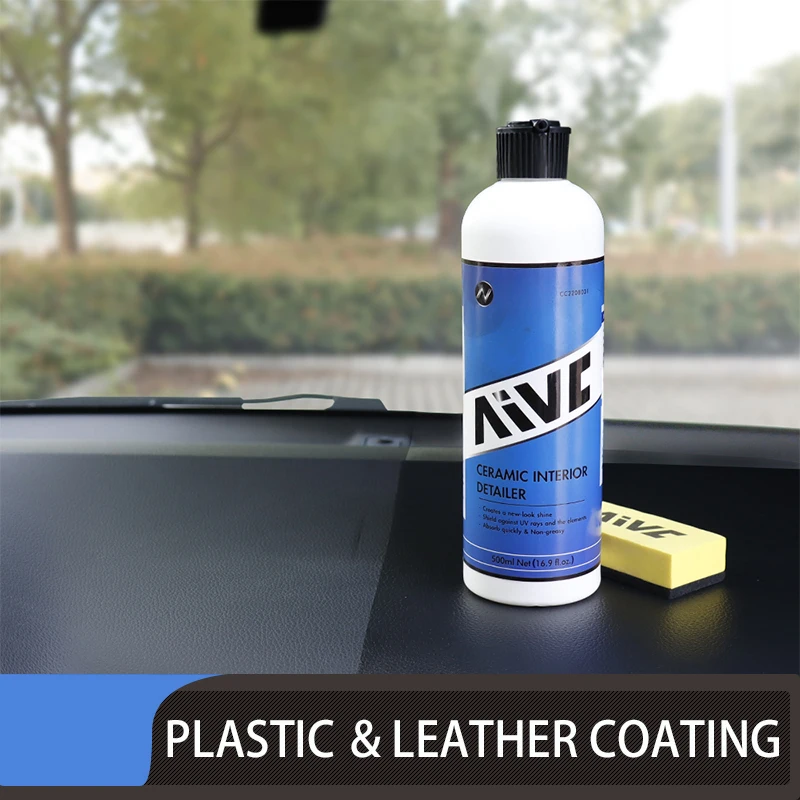 Interior Plastic Renovator For Car Leather Seat Waxing Pollishing Spray ...