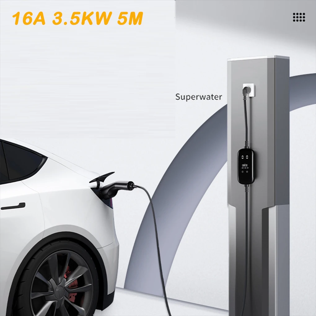 Portable Electric Car Charger Type-2 EV Charging Portable Ev Charger ...