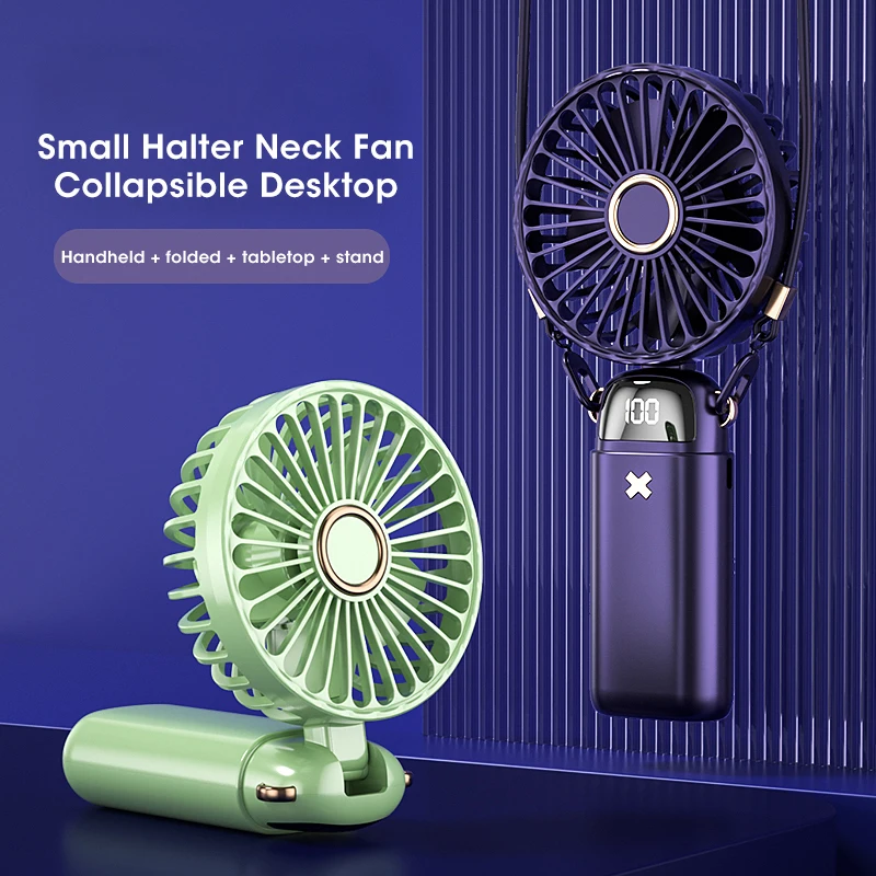 Foldable-USB-Portable-Small-Fan-Digital-Display-Electric-Fan-Mini-5 ...