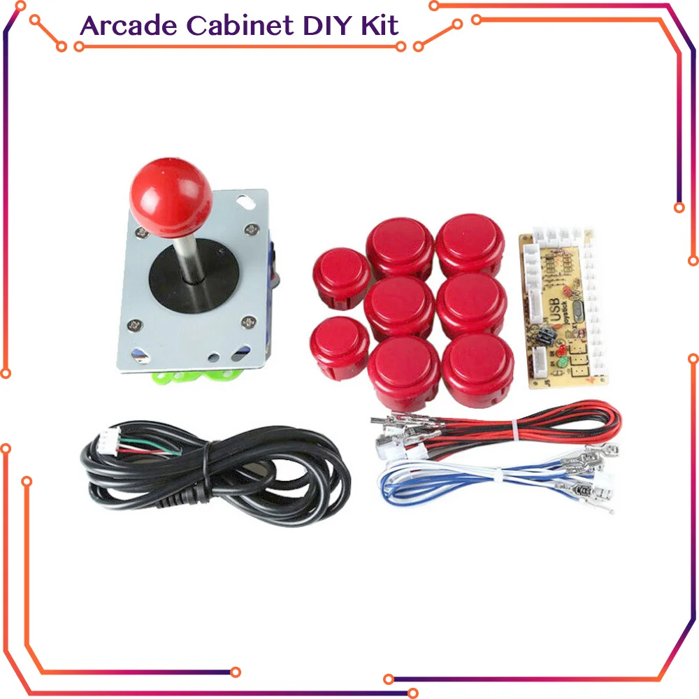 Arcade-Cabinet-DIY-Kit-Zero-Delay-Arcade-Game-Machine-Accessories-USB ...