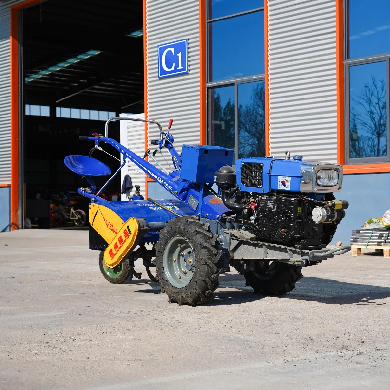 High-Efficient 2-Wheel Drive Mini Walking Tractor from China: Real ...