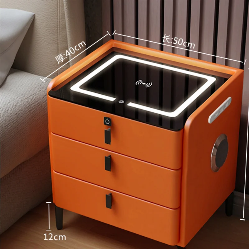 Side-Smart-Nightstand-Dresser-Shelves-Drawers-Narrow-Bedside-Table ...