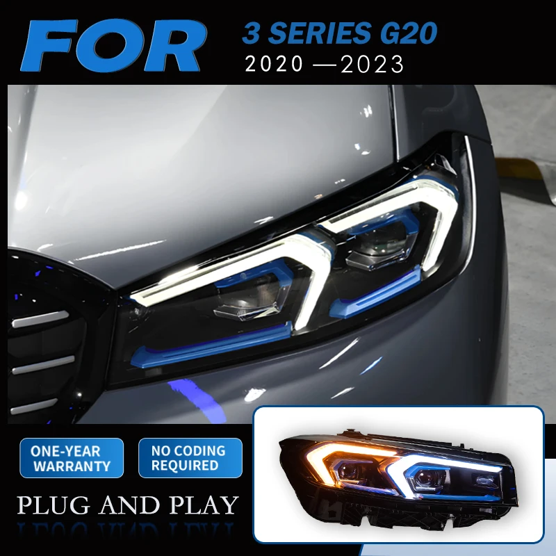Headlight-For-BMW-G20-G28-3-Series-LED-Headlights-2020-2023-Head-Lamp ...
