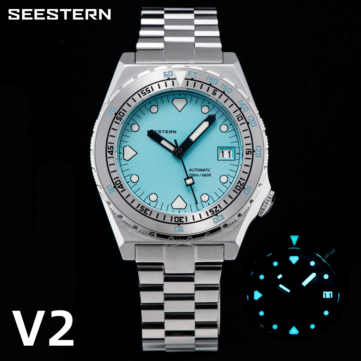 Seestern Diving Men Watch Sub600t Automatic Mechanical Sapphire ...