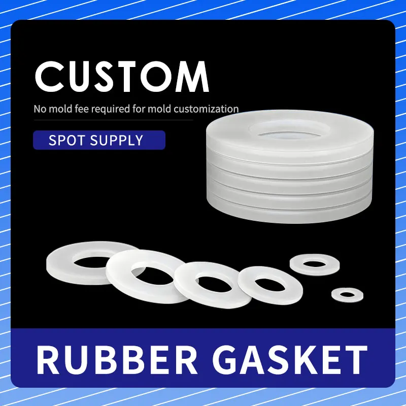 Silicone-gasket-screw-sealing-ring-waterproof-flat-gasket-high ...