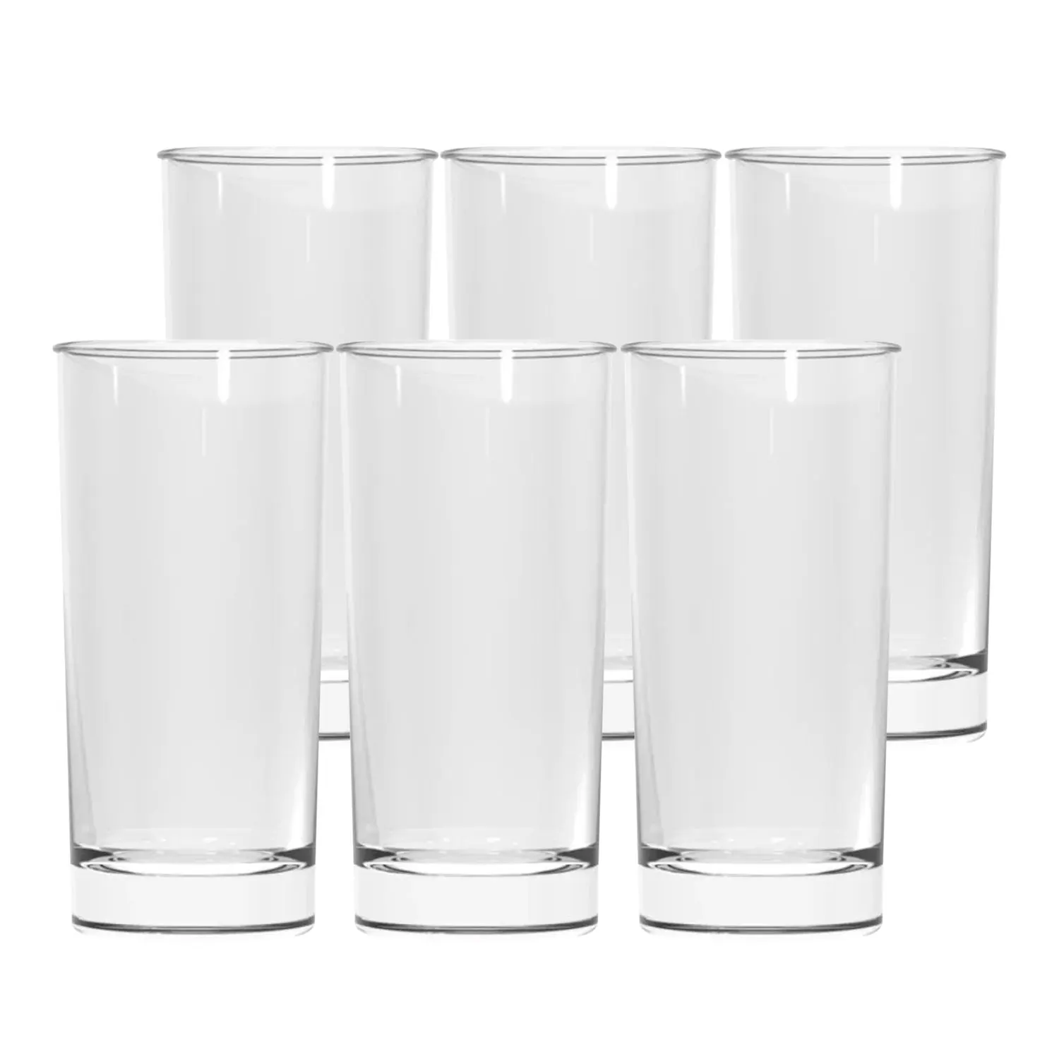 Set-6-Alpine-Glass-Glasses-Transparent-Resistant-Long-Drink-330ML ...
