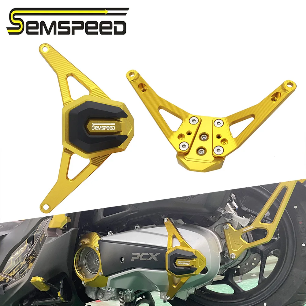 SEMSPEED-Fits-2021-2022-PCX-160-PCX125-Motorcycle-Engine-Cover-Guard ...