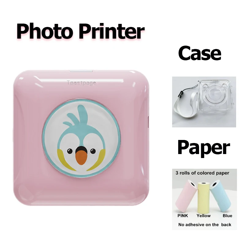 Goojprt Mini Portable Bluetooth Wireless Paper Photo Printer Pocket ...