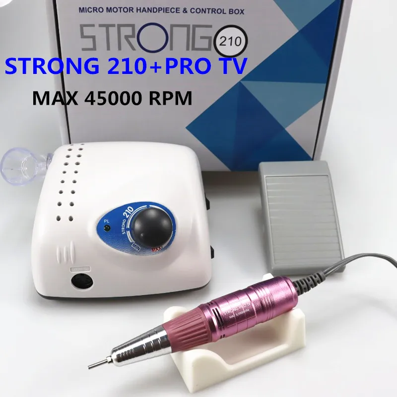 45K-New-Arrival-Strong-210-Control-Box-PRO-Handpiece-65W-45000Rpm-Nail ...