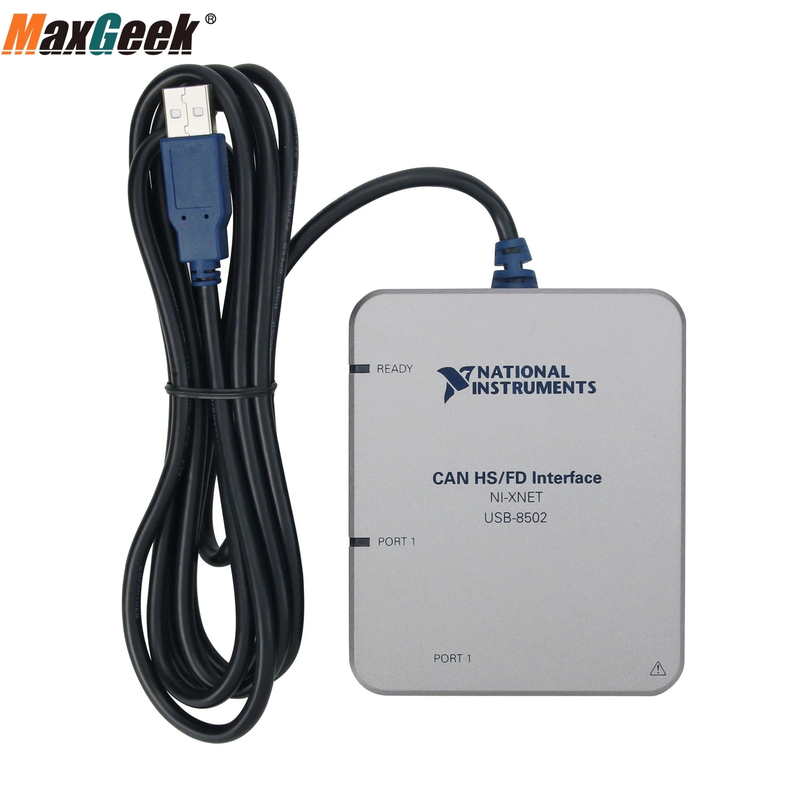 Maxgeek USB 8502 오리지널 HS/FD USB CAN 인터페이스 NI XNET 784661 01 (한 포트) NI ...