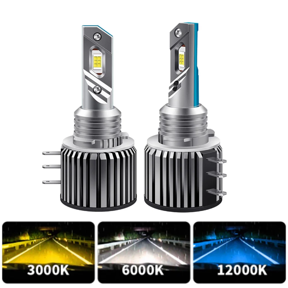 Carro-Super-Bright-L-mpadas-LED-Turbo-H15-Canbus-120W-30000Lm-12V-Csp ...