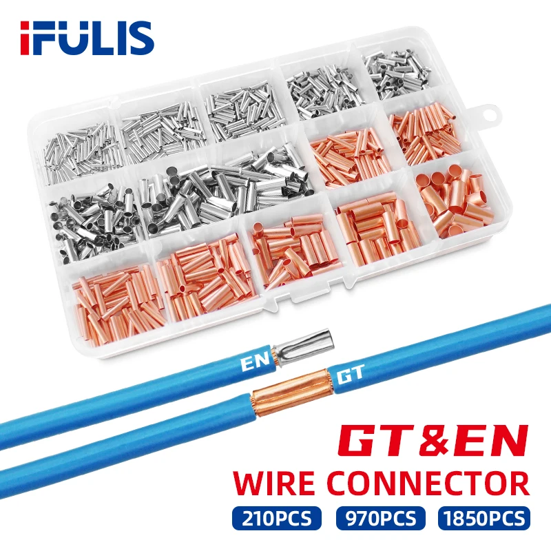 GT-EN-Copper-Bare-Tinned-Connecting-Non-Insulated-Wire-Connector ...