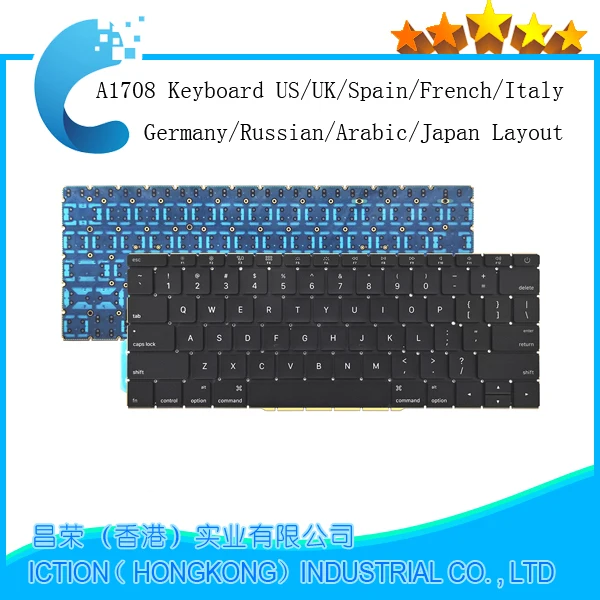 New-A1708-US-UK-French-Italy-Germany-Russian-Japan-Keyboard-for-Macbook ...