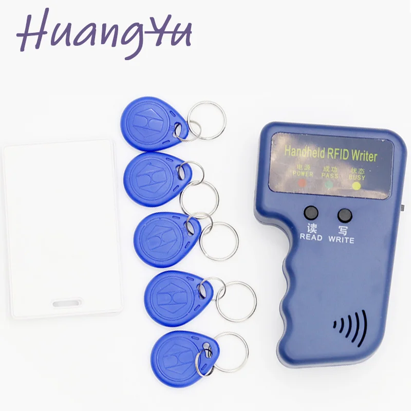 RFID-Handheld-Card-Reader-125Khz-Key-Copier-T5577-Badge-Writer-TK4100 ...