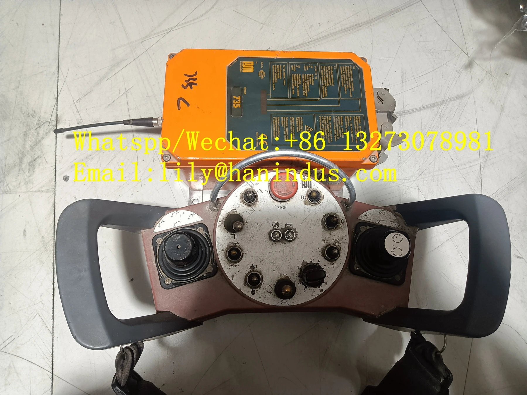 Concrete pump spare parts Original Remote Control Used for PM ...