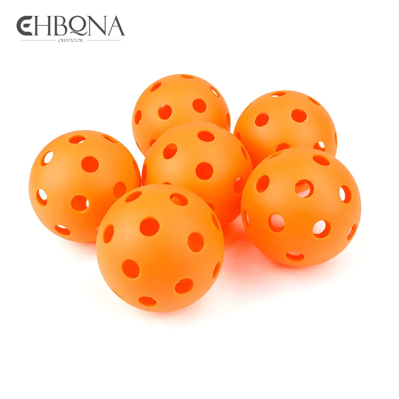 72MM 26 Holes Floorball Stick Ball PE Plastic For Field Hockey Training ...