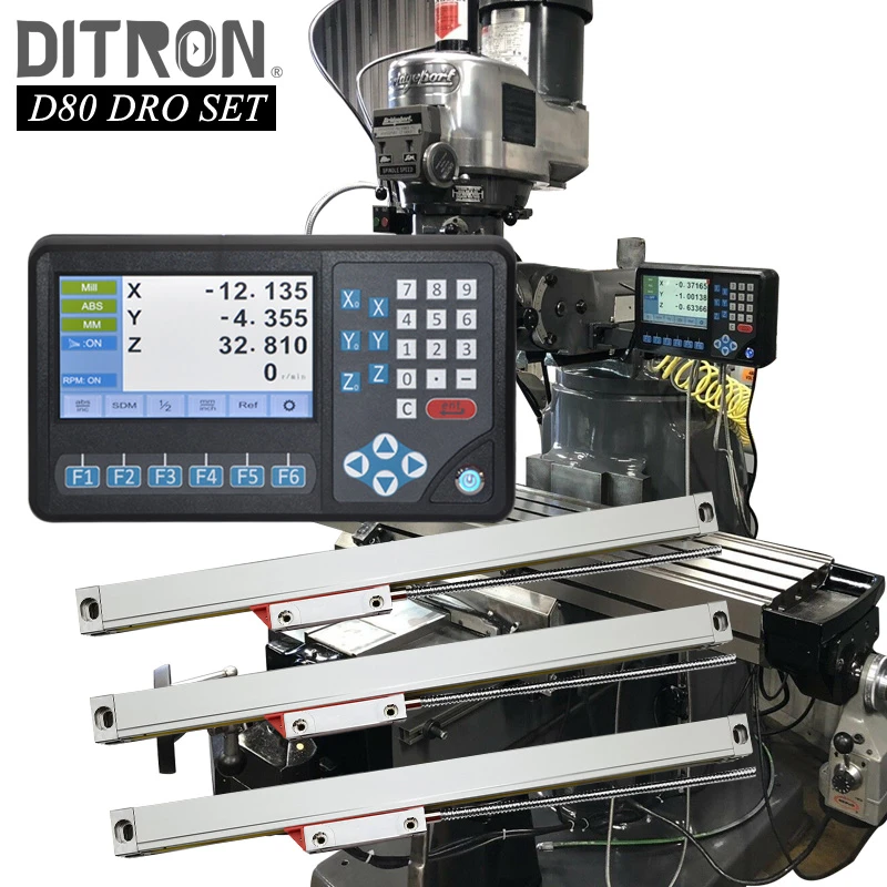 Hot Selling LCD Screen 2/3//4 Axis Dro/Digital Readout 0.005mm Resolution with High Precision 50 ...
