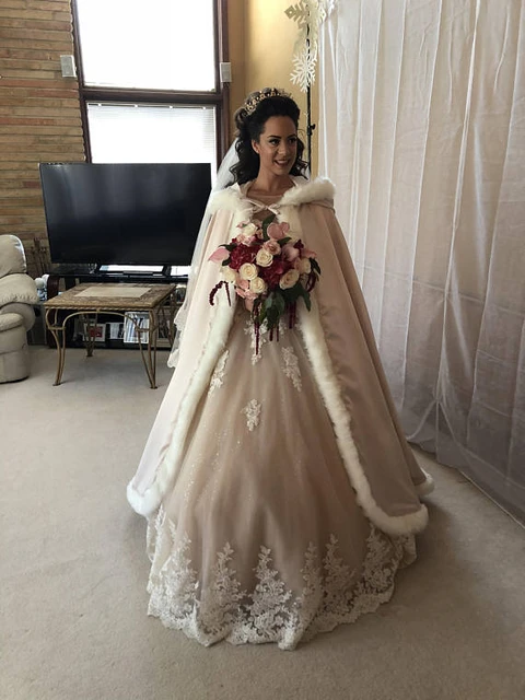 Winter Wedding Cape