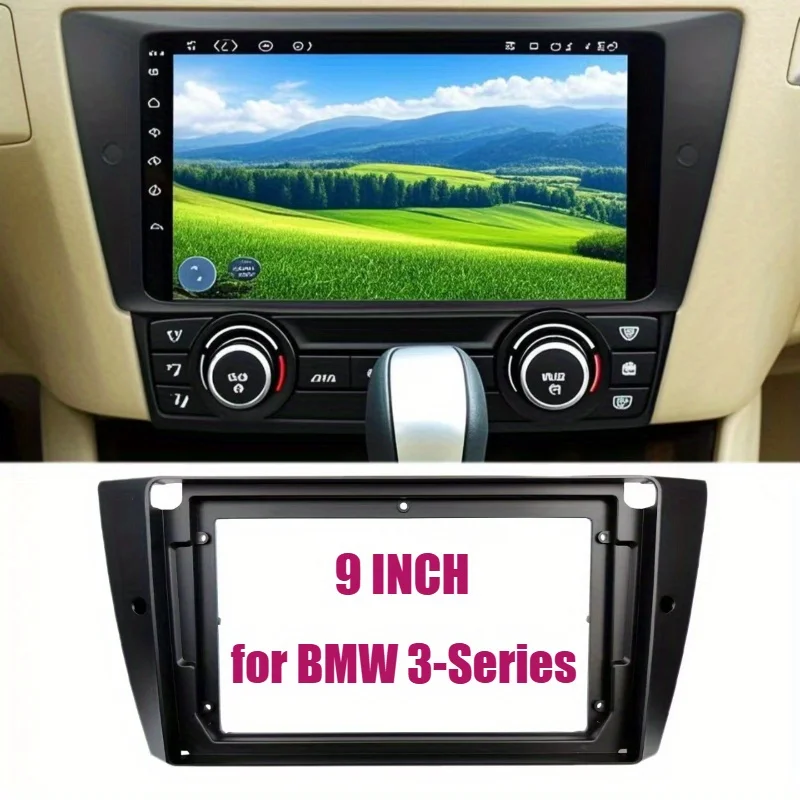 9 inch car Radio Frame for BMW 3-Series E90 E91 E92 E93 2004-2012 Dash ...