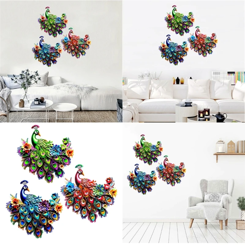 Peacocks Wall Hanging Decoration Unique Design Handcraft Iron Artwork ...