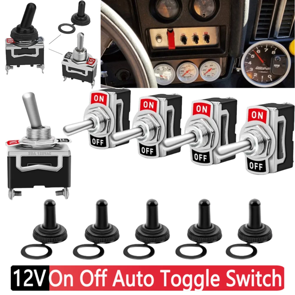 5-1pcs-12V-Auto-Toggle-Switch-Boat-Marine-Heavy-Duty-Toggle-Flick ...