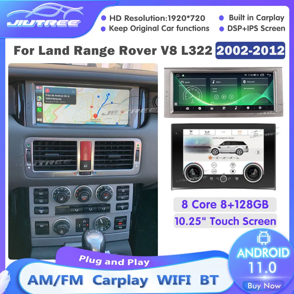 For-Land-Range-Rover-V8-L322-2002-2012-Car-Radio-Gps-Multimedia-Player ...