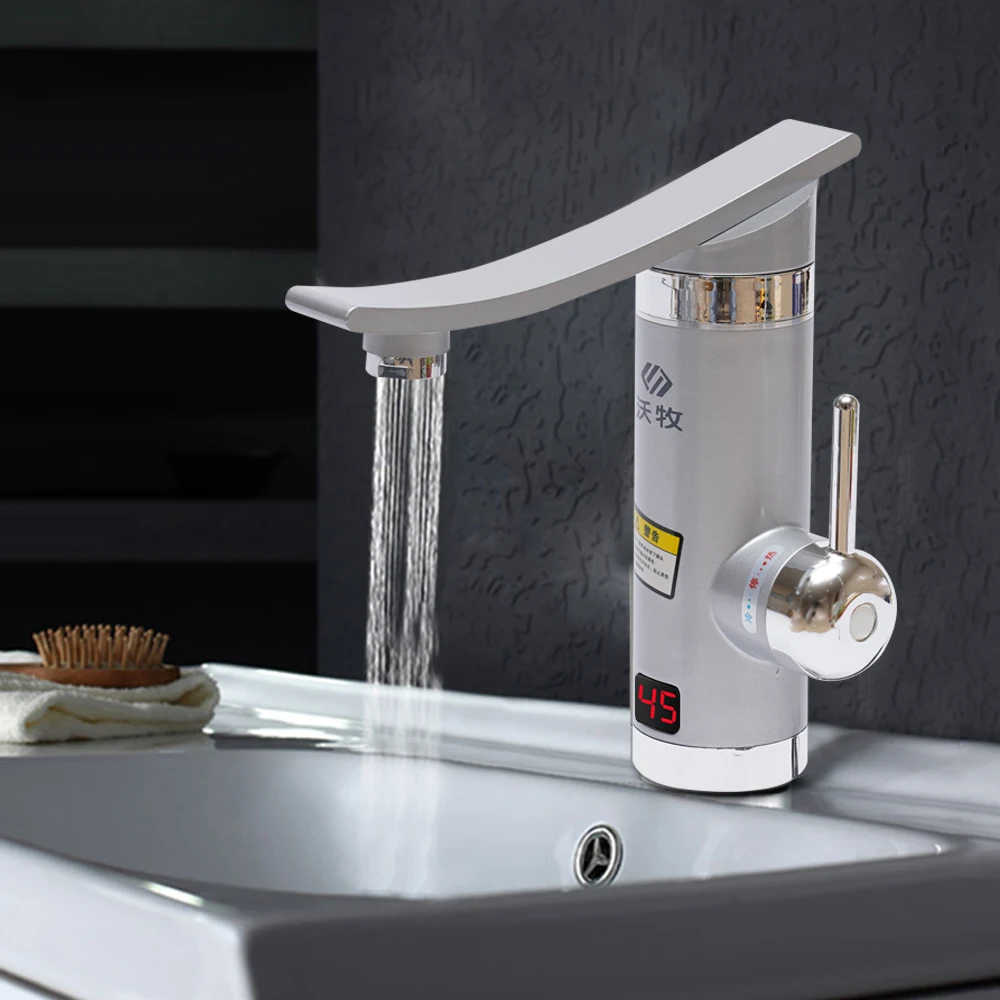 3 Kw Ezüst Elektromos Led -Es Csap Azonnali Fűtési Tartály Nélküli ...