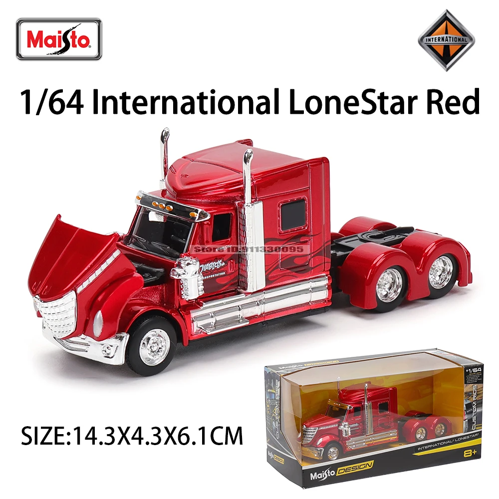 Maisto 1:64 Internazionale Mercedes-Benz MACK Anthem Trailer modello di ...