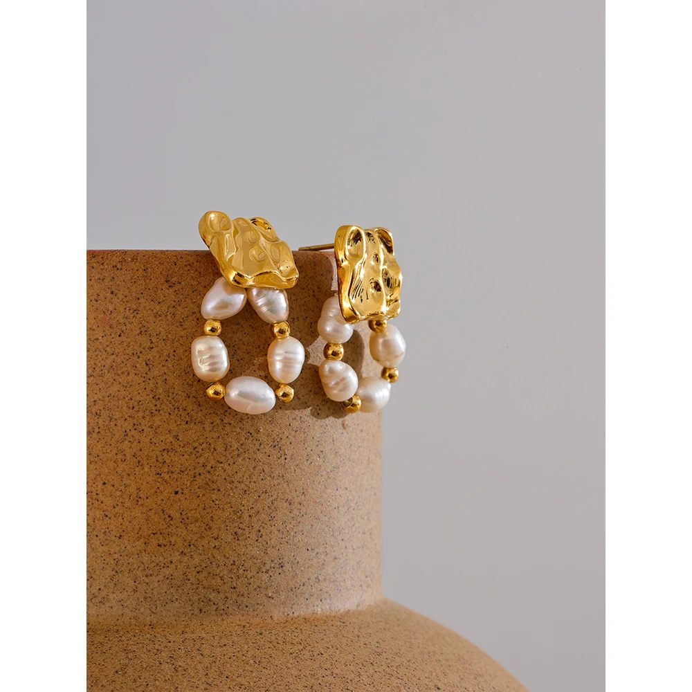 Γυναικεία σκουλαρίκια High Quality Natural Freshwater Pearl – Kosmo ...