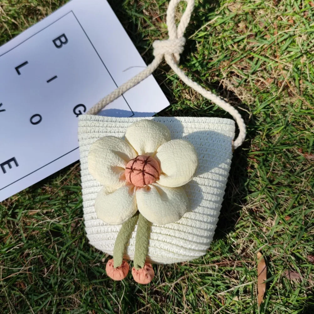 Handmade-Summer-Children-Girls-Shoulder-Bag-Flower-Straw-Baby-Bags ...