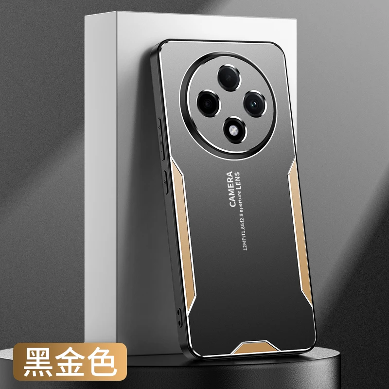 Case-For-OPPO-Reno-12F-Luxury-Metal-Matte-Camera-Protection-Phone-Back ...