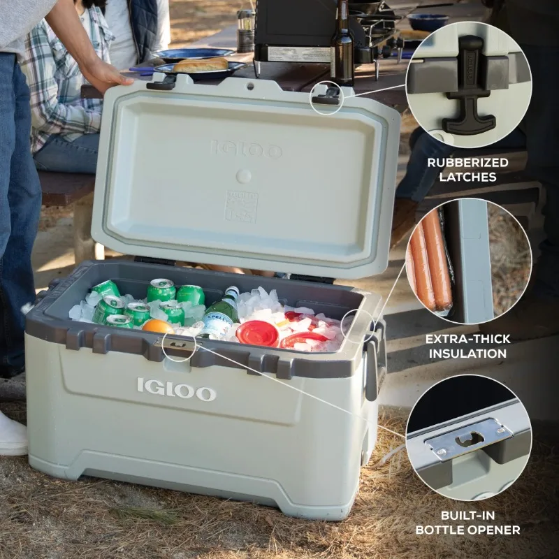 Igloo Overland Ice Chest Cooler, Green – Outdoor Gear & Equipment | The Mountain Exp