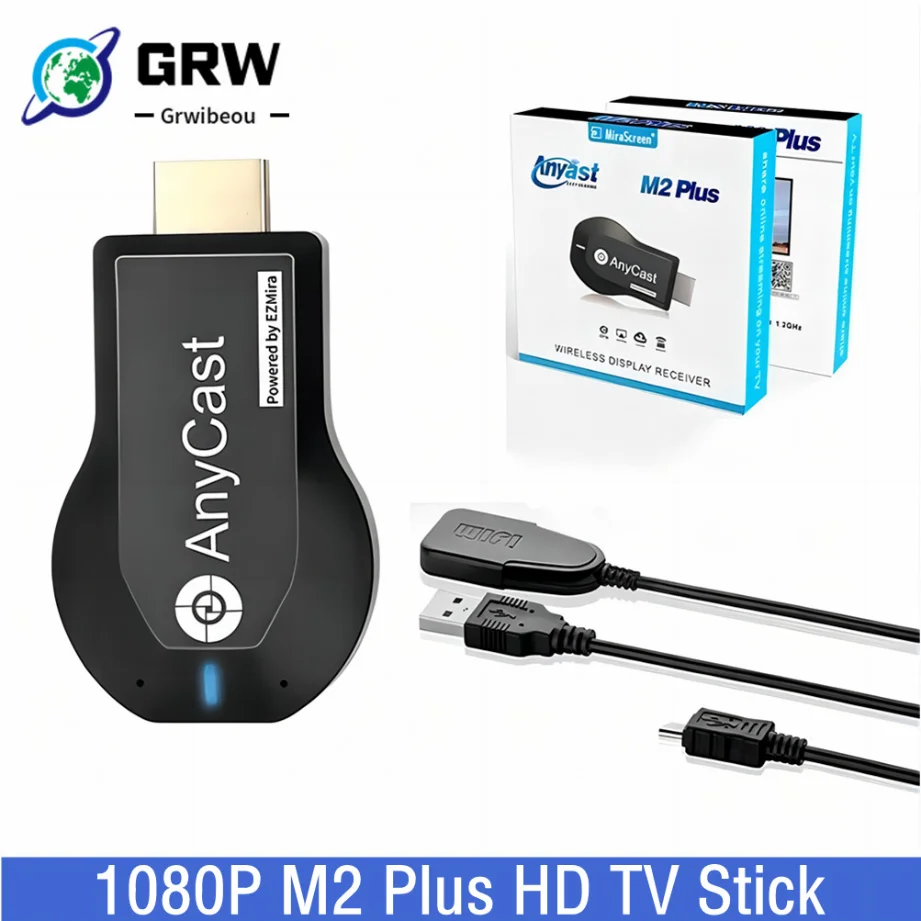 1080P M2 Plus HDMI-compatble TV Stick WIFI Display TV Dongle Empfänger ...