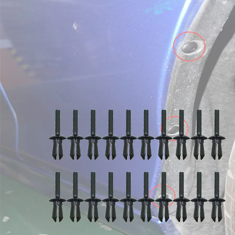 Plastic-Rivet-Clips-for-Trims-Wheel-Arch-Liner-Lining-For-Bmw-3-Series ...