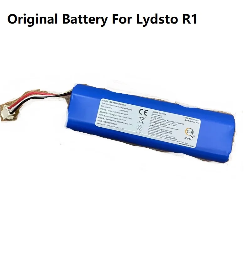New-Original-Battery-For-Lydsto-R1-Rechargeable-Li-ion-Battery-Robot ...