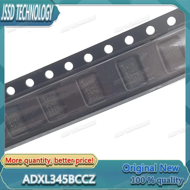 50PCS ADXL345BCCZ QFN ADXL345 345B LGA 14สามแกน,Digital Accelerometer ...