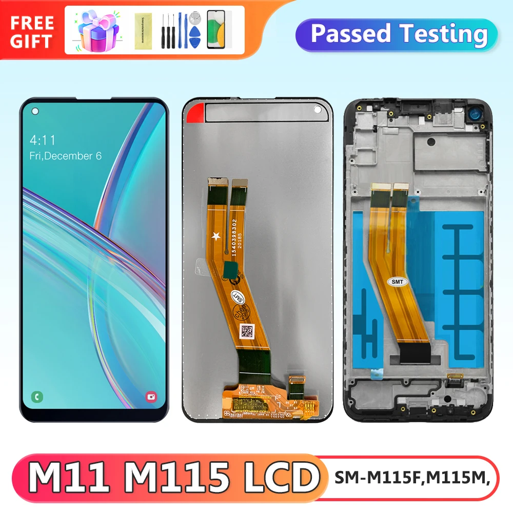 6-4-Display-for-Samsung-Galaxy-M11-M115-M115F-M115M-Lcd-Display-Digital ...
