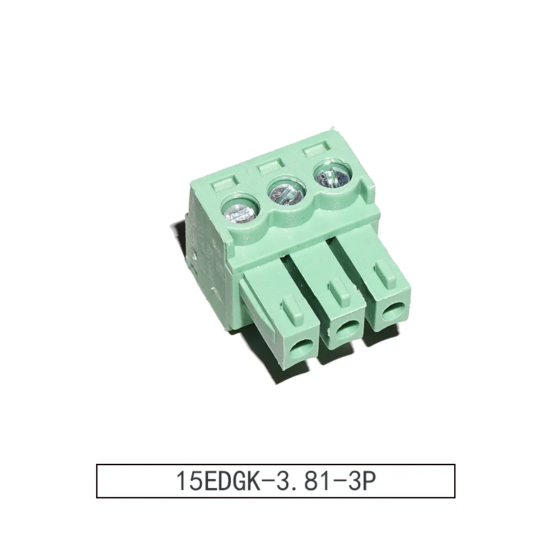10PCS 15EDGK 3.81MM 3P PCB Terminal Blocks 2EDGK 3.81 3P| | - AliExpress