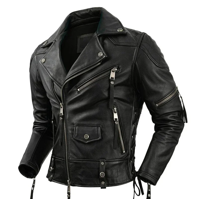 Motorcycle-Jacket-Real-Cowhide-Leather-Jacket-Men-s-Motorcycle-Riding ...