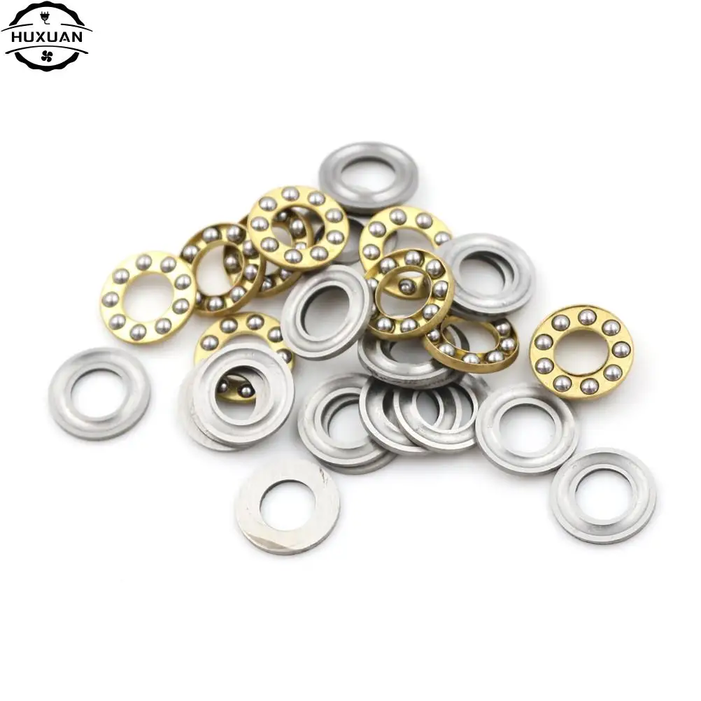 10pcs-Pratical-Miniature-Thrust-Bearings-F8-16M-Metal-Axial-Ball ...