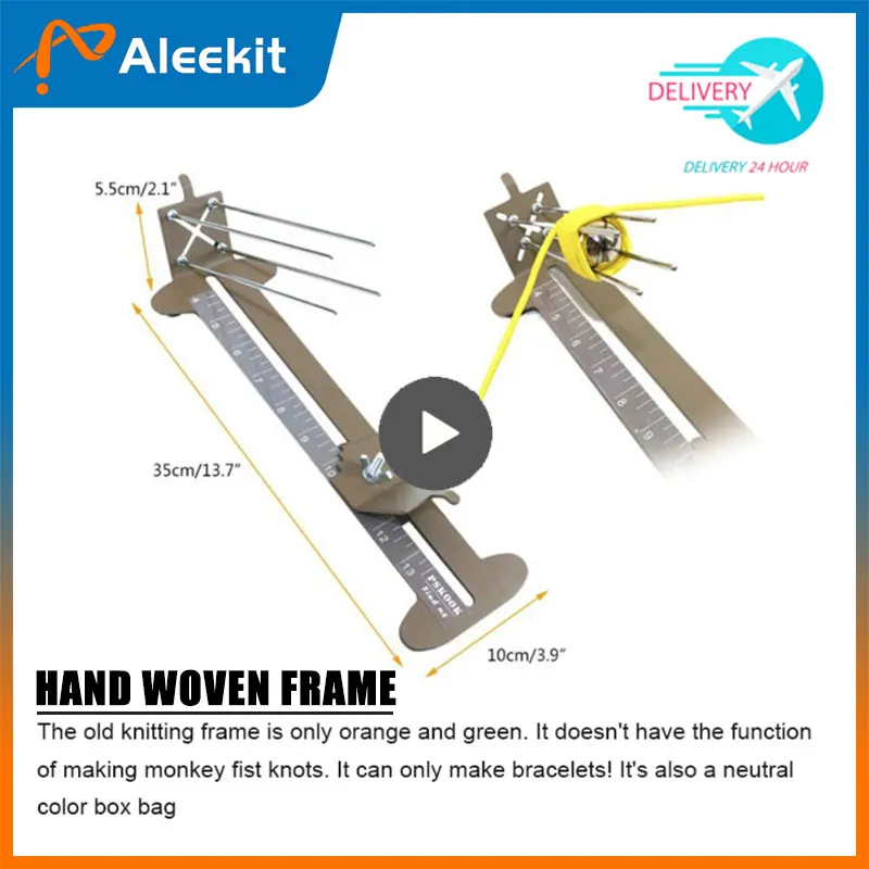 Monkey-Fist-Knot-Jig-And-Paracord-Jig-Bracelet-Make-Umbrella-Rope-Tool ...