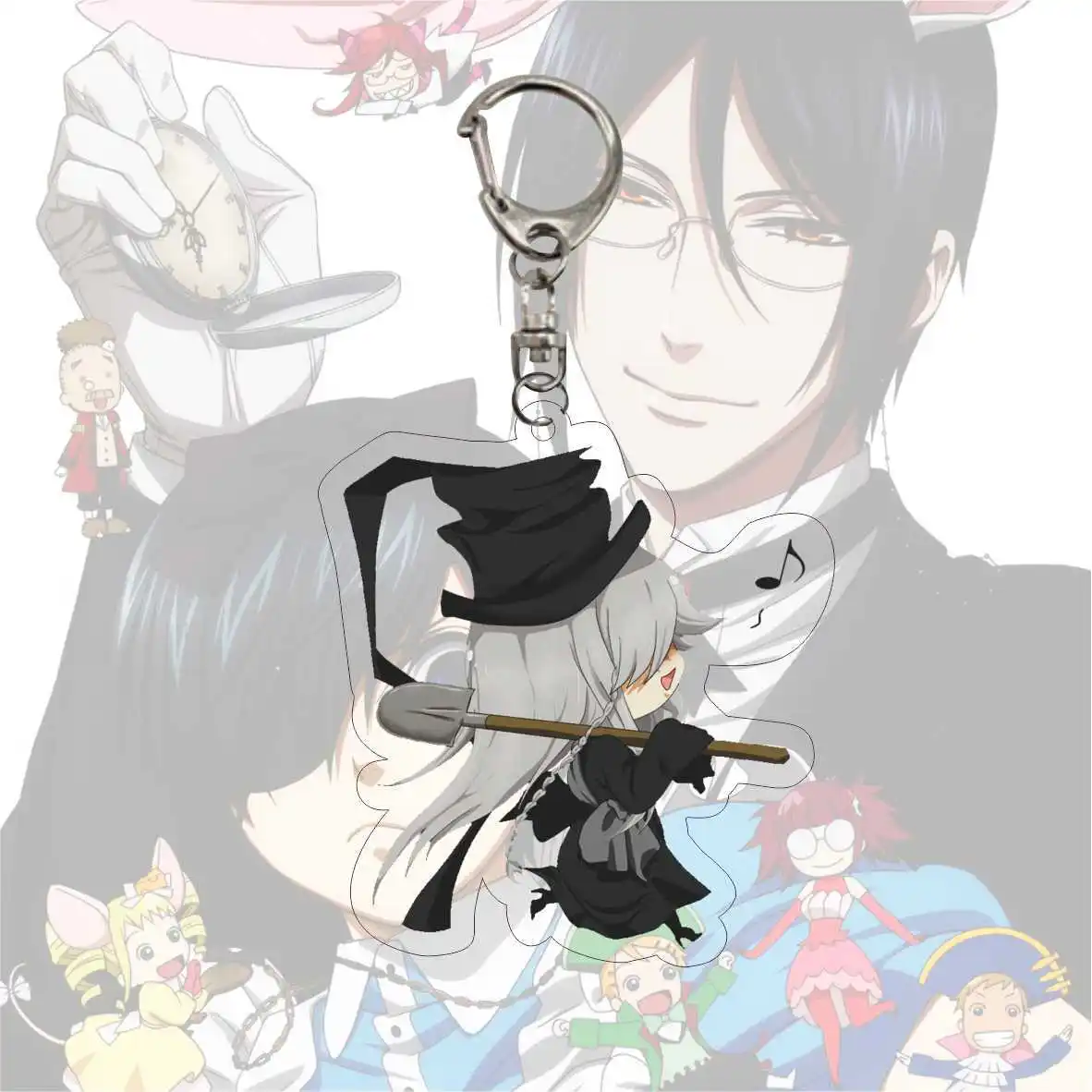 Black Butler Grell Chibi