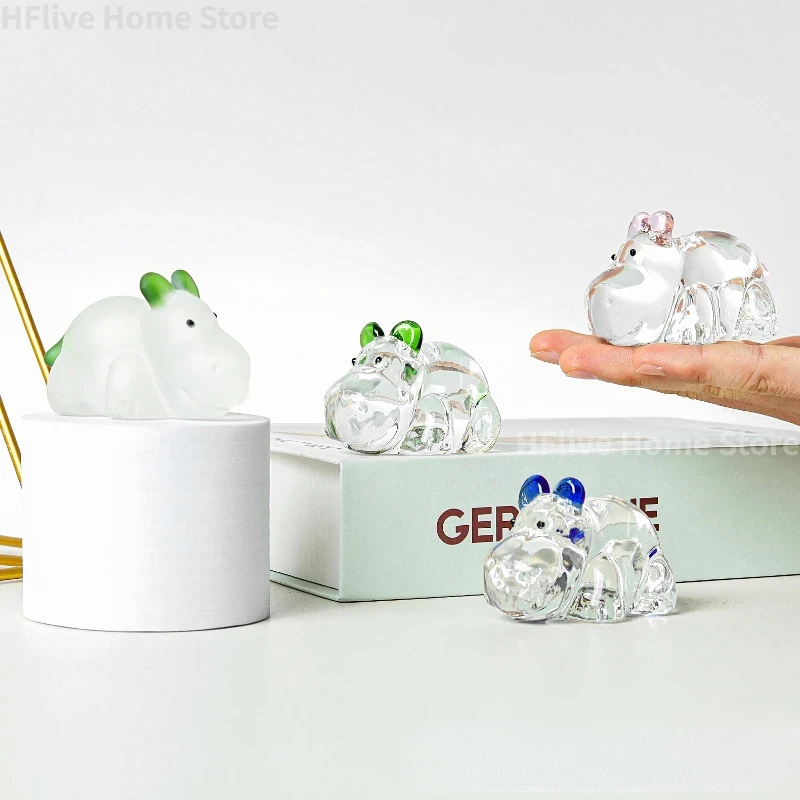 Mini-Cute-Crystal-Hippopotamus-Figurines-Collectibles-Art-Glass-Hippo ...