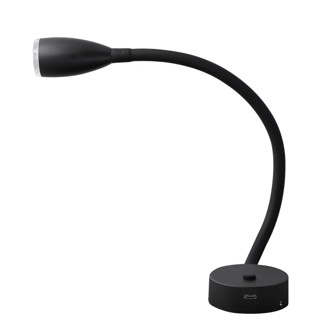 12V-LED-Flexible-Reading-Light-Touch-Switch-Dimmable-USB-Gooseneck-Map ...